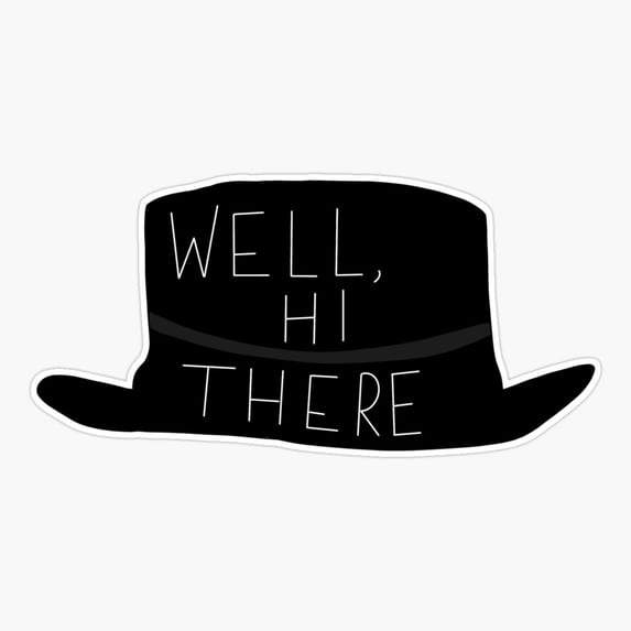 DOPASTICKER Rose Horror Movie Hat Sticker, Phone Sticker Car Sticker ...