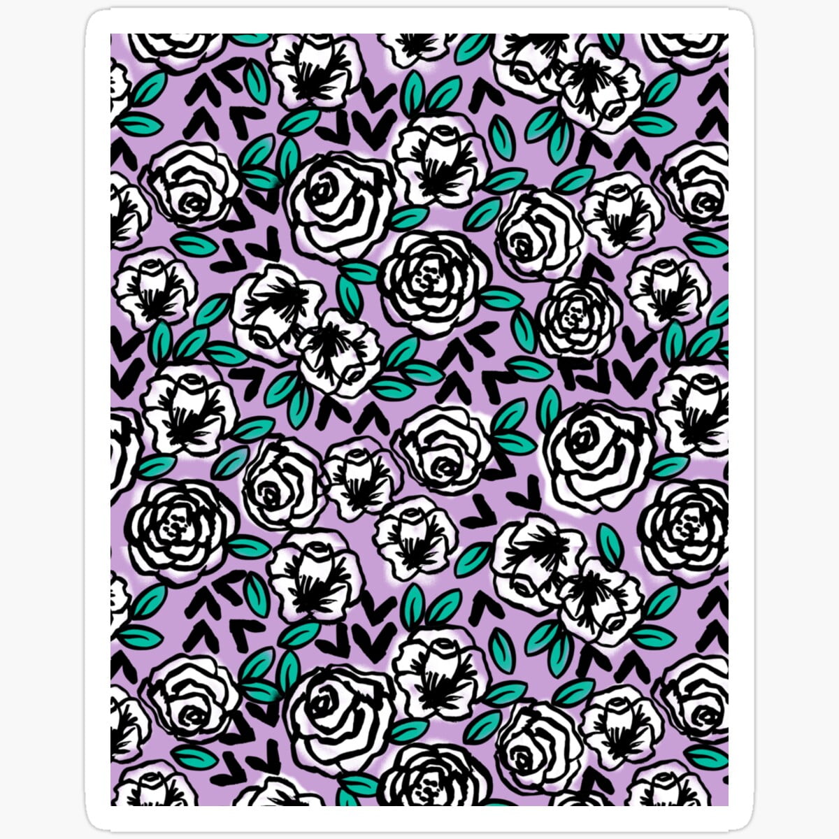 DOPASTICKER Roseslilac By Andrea Lauren Sticker Birthday Gifts ...