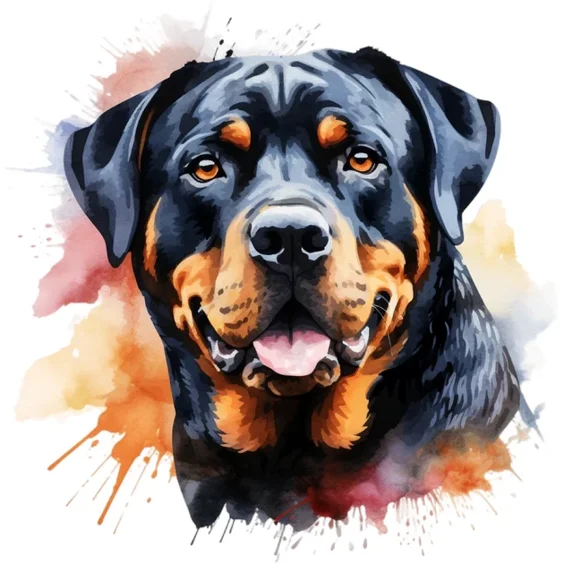 DOPASTICKER Rottweiler Dog Car Sticker Dogs Sticker Phone Sticker ...