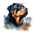 DOPASTICKER Rottweiler Dog Car Sticker Dogs Sticker Phone Sticker ...
