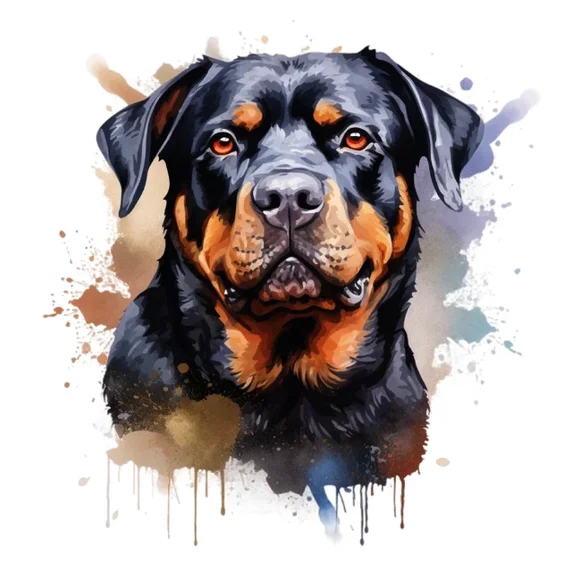 DOPASTICKER Rottweiler Dog Car Sticker Dogs Sticker Phone Sticker ...