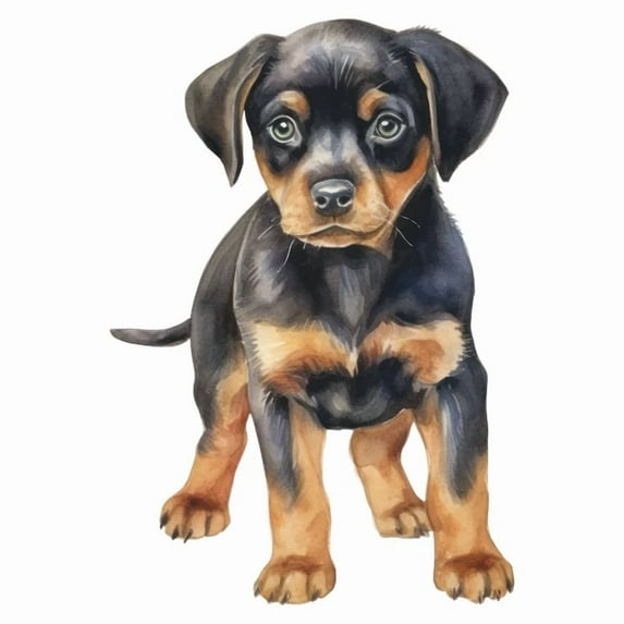DOPASTICKER Rottweiler Dog Car Sticker Dogs Sticker Phone Sticker ...