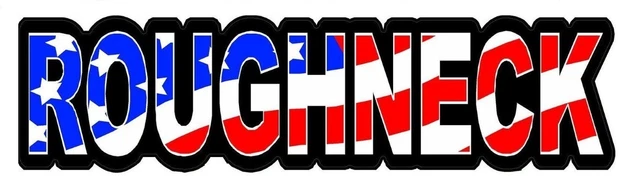 DOPASTICKER Roughneck American Flag Sticker Phone Decal Water Bottle ...