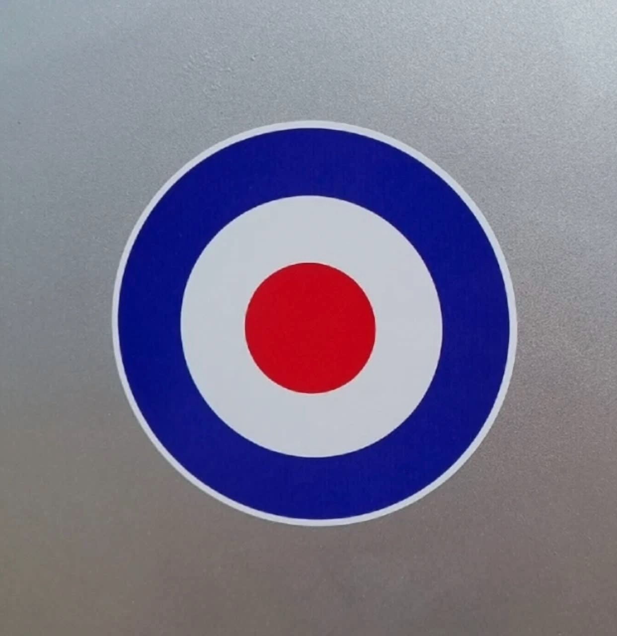 DOPASTICKER Roundel Mod Raf Target Sticker Decal For Scooter Car Van ...