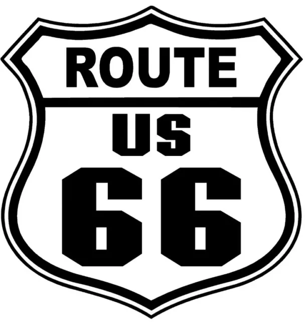 DOPASTICKER Route 66 Sticker Laptop Sticker Hard Hat Sticker Laptop ...