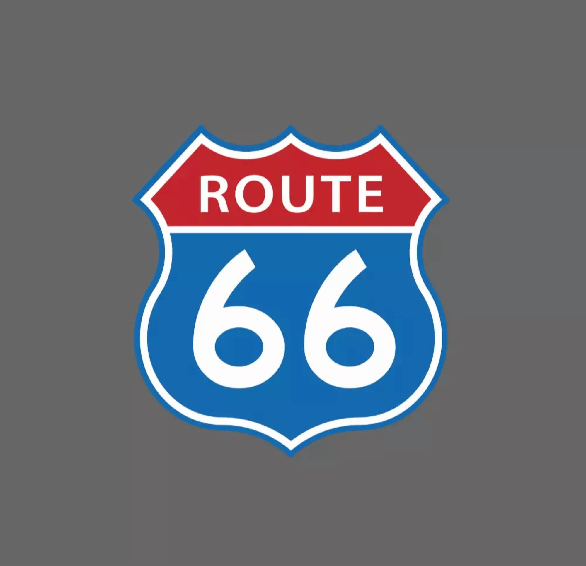 DOPASTICKER Route 66 Sticker Phone Decal Water Bottle Stickers, Cars ...