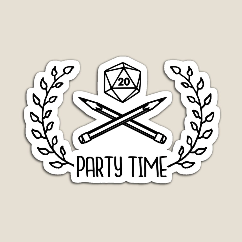 DOPASTICKER Rpg Time Sticker Decorative Laptop, Phone Stickers ...