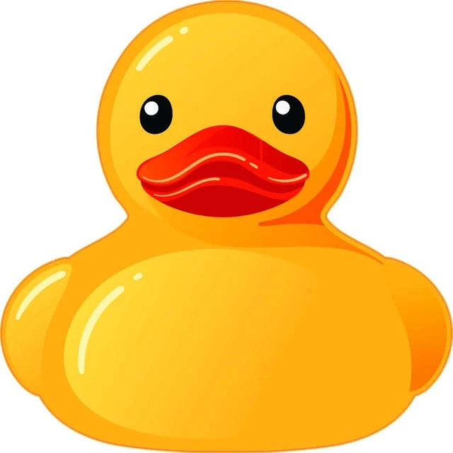 DOPASTICKER Rubber Ducky Sticker Phone Sticker, Latop Sticker, Lover ...