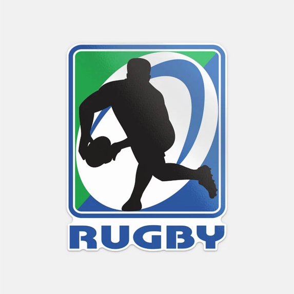 DOPASTICKER Rugby Sport Art Sticker Decal Phone Decal Water Bottle ...