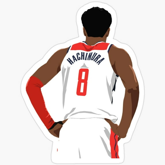 DOPASTICKER Rui Hachimura Back-To Perfect Gift Everyone Phone Decal ...