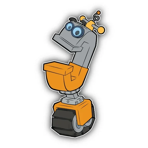 DOPASTICKER Rusty Rivets Cartoon Crush Sticker Decal Phone Decal Water ...