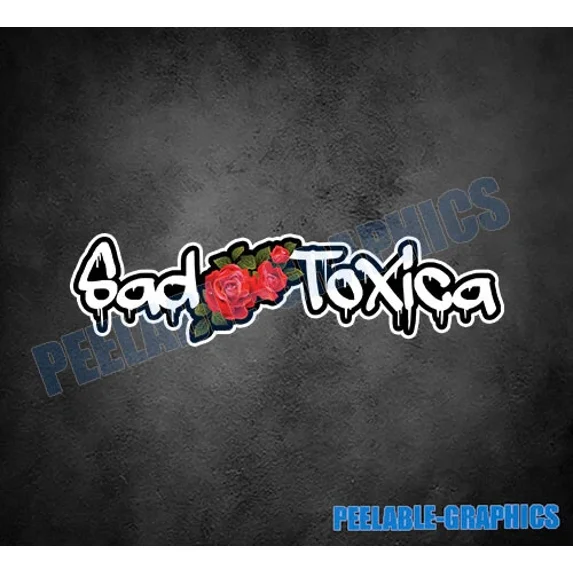 DOPASTICKER Sad Toxica Sticker La Toxica Novia Esposa Sticker Phone ...