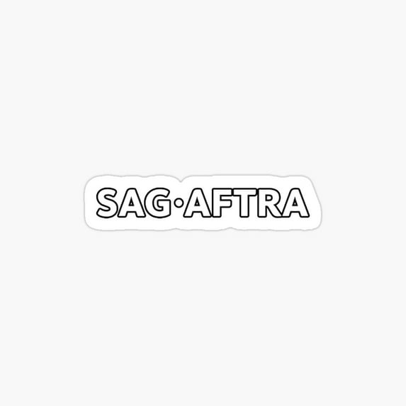 DOPASTICKER Sag Aftra Sticker Phone Decal Water Bottle Stickers, Cars ...