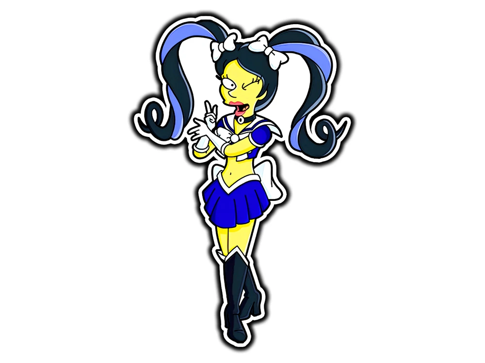 DOPASTICKER Sailor Kumiko Sticker Decal Phone Decal Water Bottle ...