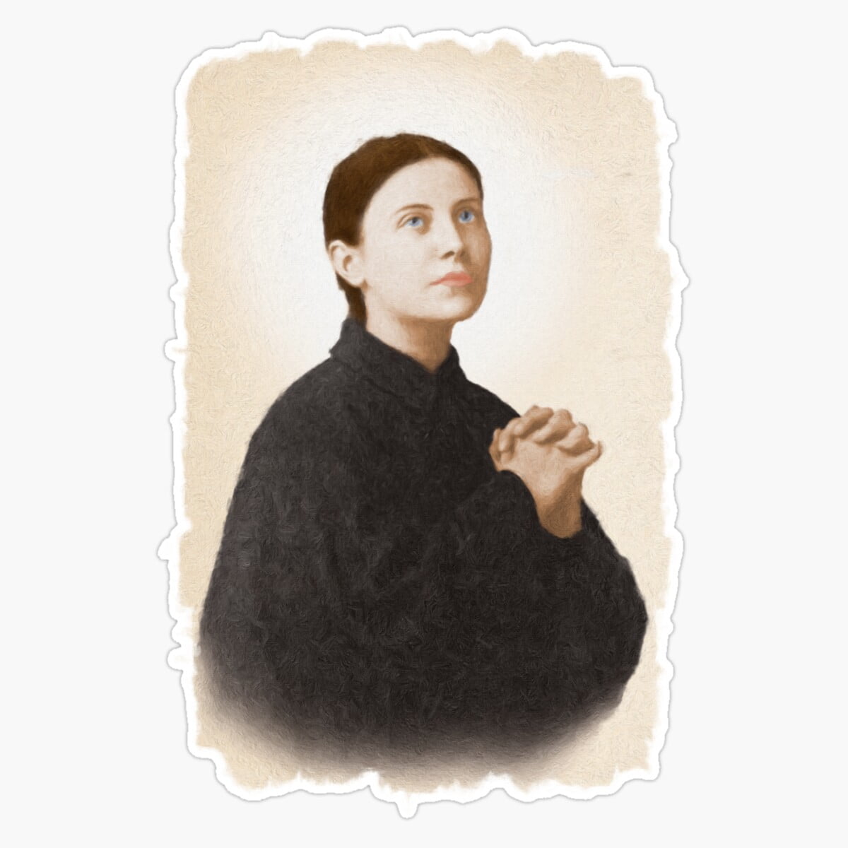 DOPASTICKER Saint Gemma Galgani Sticker, Phone Sticker Water Bottle ...