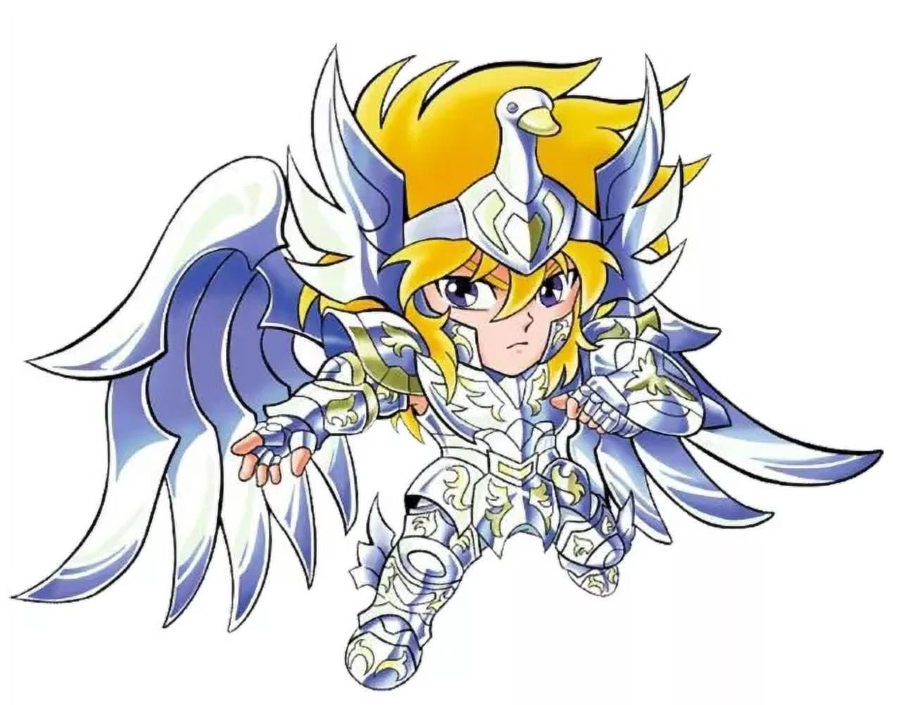 DOPASTICKER Saint Seiya Cygnus Decorative Laptop, Phone Stickers ...
