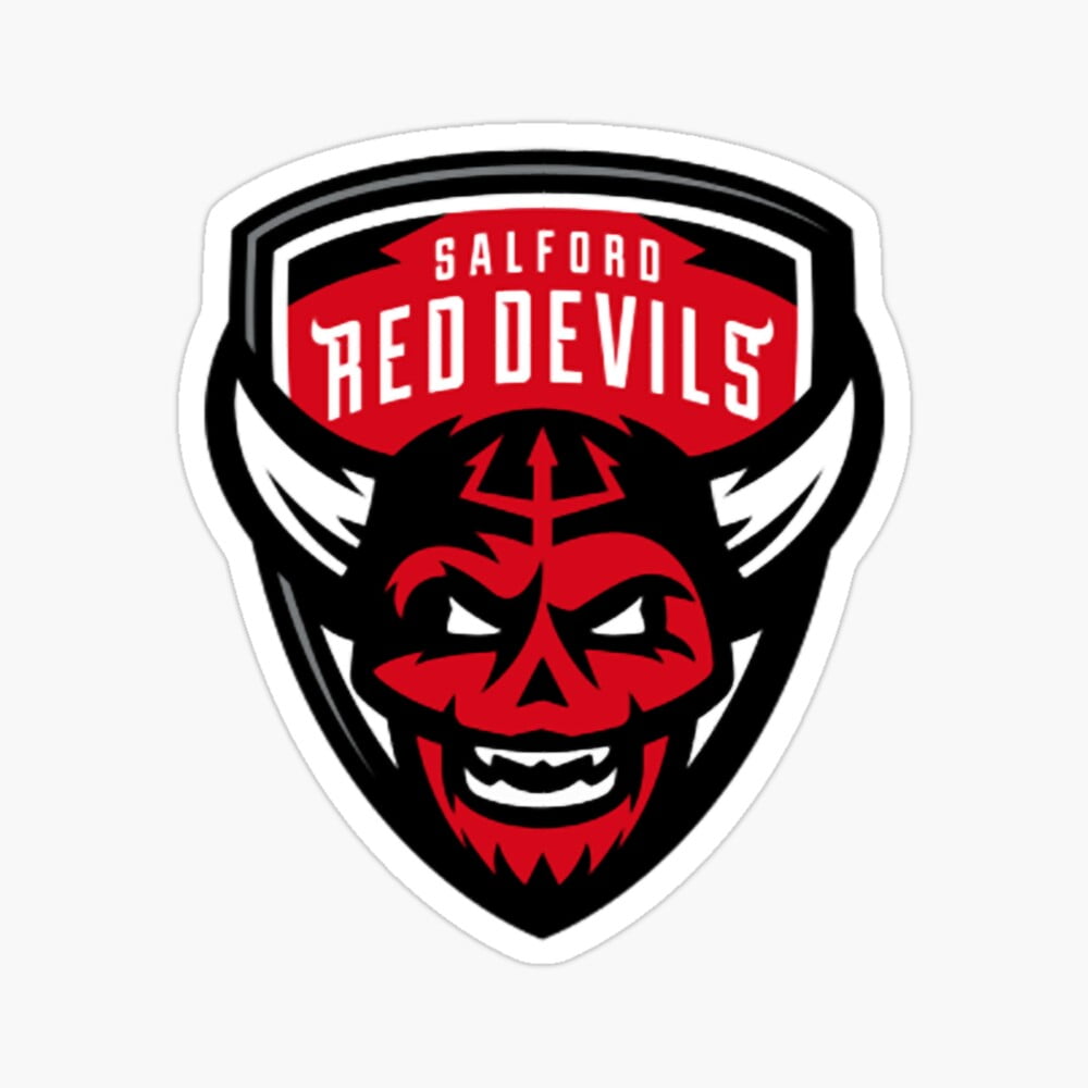 DOPASTICKER Salford Red Devils, Phone Sticker, Latop Sticker, Lover ...