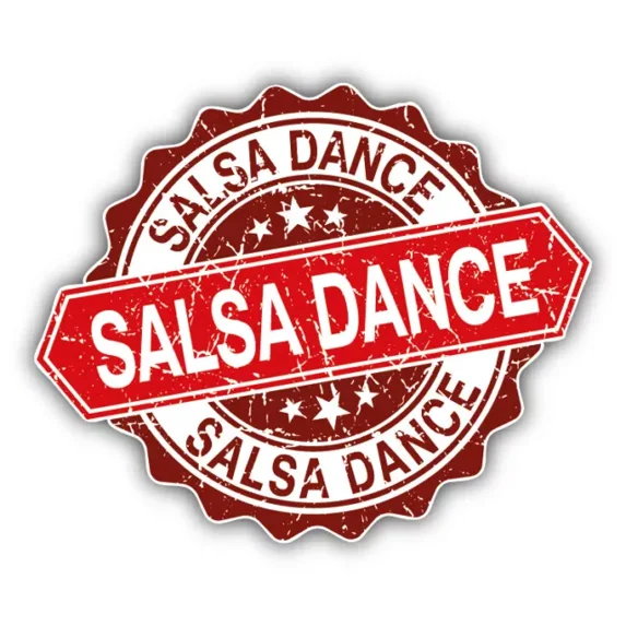 DOPASTICKER Salsa Dance Grunge Car Sticker Phone Decal Water Bottle ...