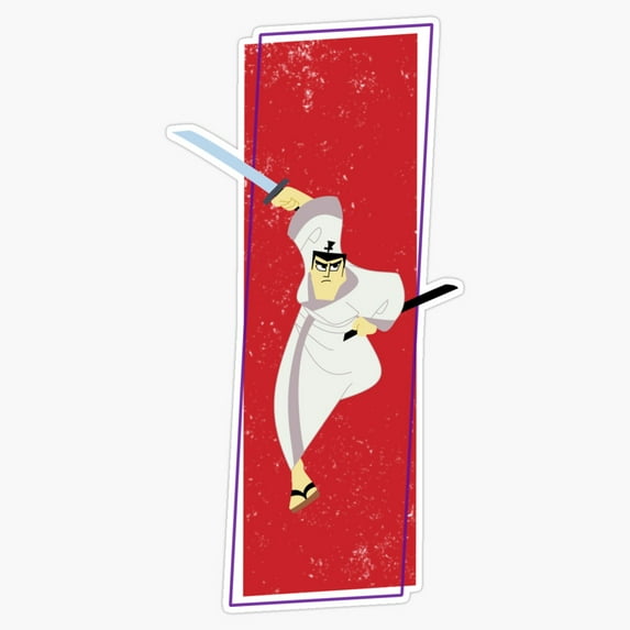 DOPASTICKER Samurai Jack Sticker, Phone Sticker Water Bottle Sticker ...