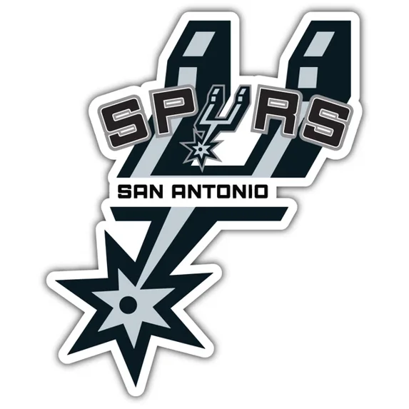 DOPASTICKER San Antonio Spurs Basketball Sport Logo Car Sticker Phone ...