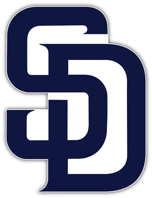 DOPASTICKER San Diego Padres Baseball Sport Logo Car Sticker Phone ...