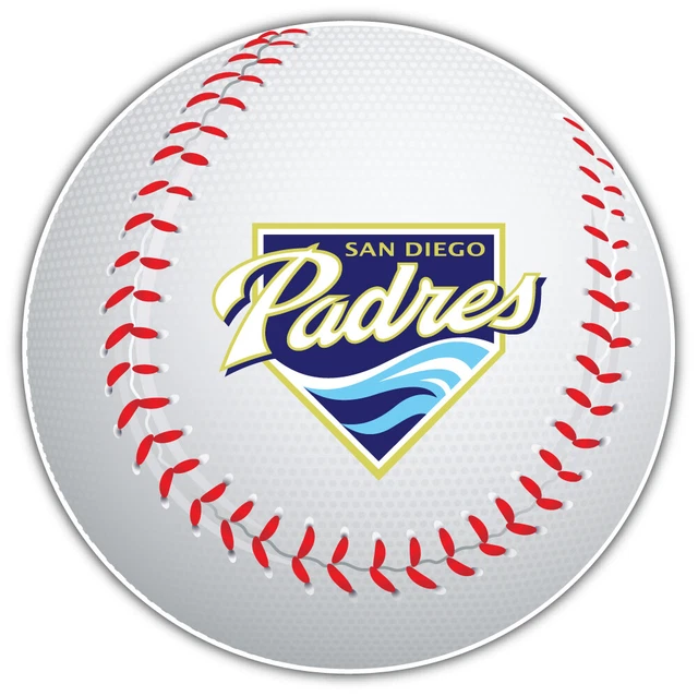 DOPASTICKER San Diego Padres Baseball Sport Logo Car Sticker Phone ...