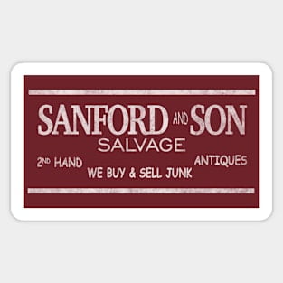 DOPASTICKER Sanford And Son Salvage Yard Decorative Laptop, Phone ...
