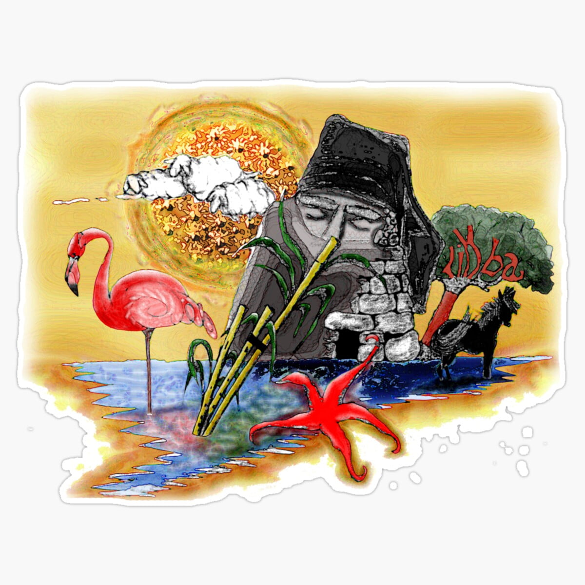 DOPASTICKER Sardinia Sticker, Phone Sticker Car Stickers, Birthday Gift ...