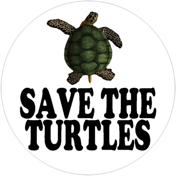 DOPASTICKER Save The Turtles, Stickers Phone Decal Water Bottle ...