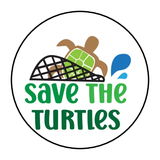 DOPASTICKER Save The Turtles Stickers Phone Decal Water Bottle Stickers ...
