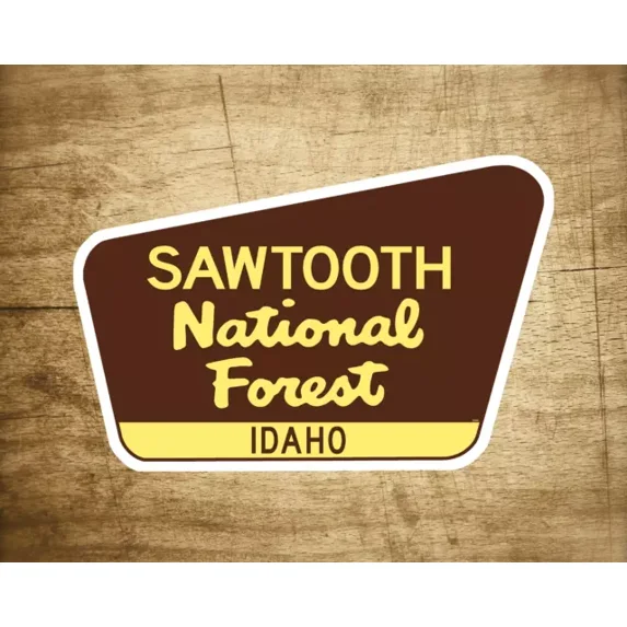 DOPASTICKER Sawtooth National Forest Sticker Idaho Park Decorative ...