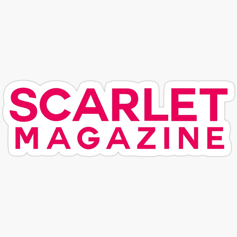 DOPASTICKER Scarlet Magazine Sticker Phone Sticker, Latop Sticker ...