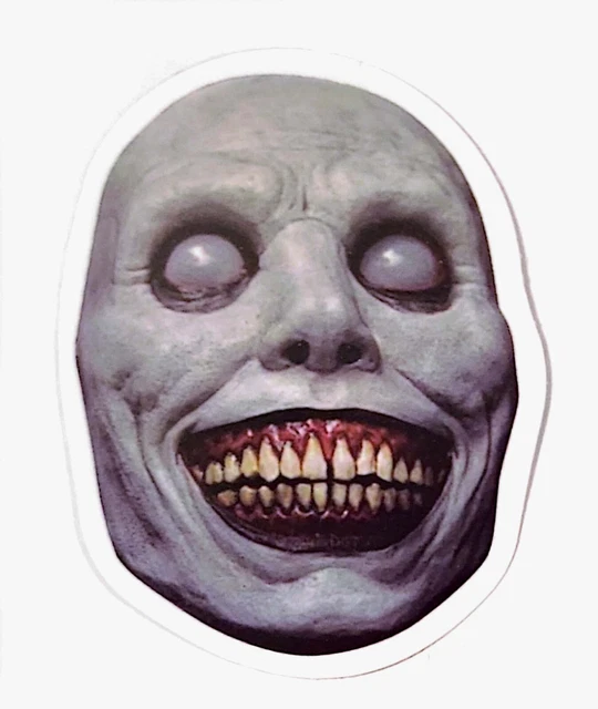 DOPASTICKER Scary Clown Mask Horror Sticker Phone Decal Water Bottle ...