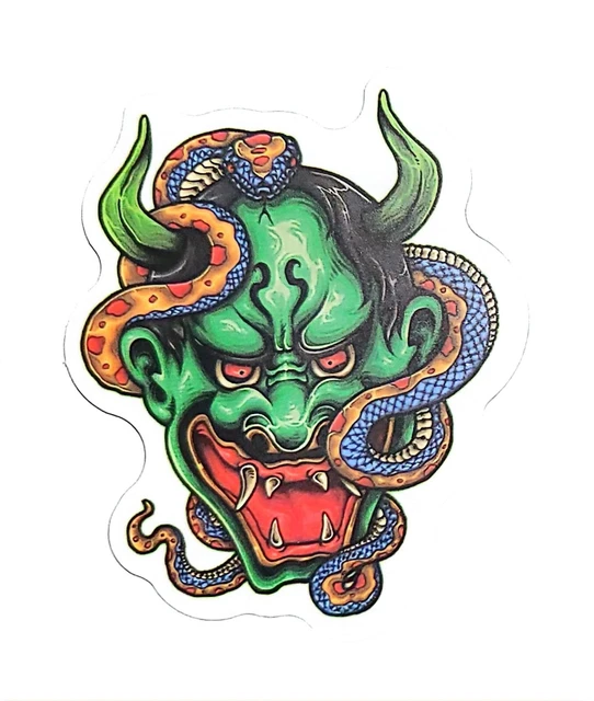 DOPASTICKER Scary Undead Monster Zombie Demon Clown Horror Vibrant ...