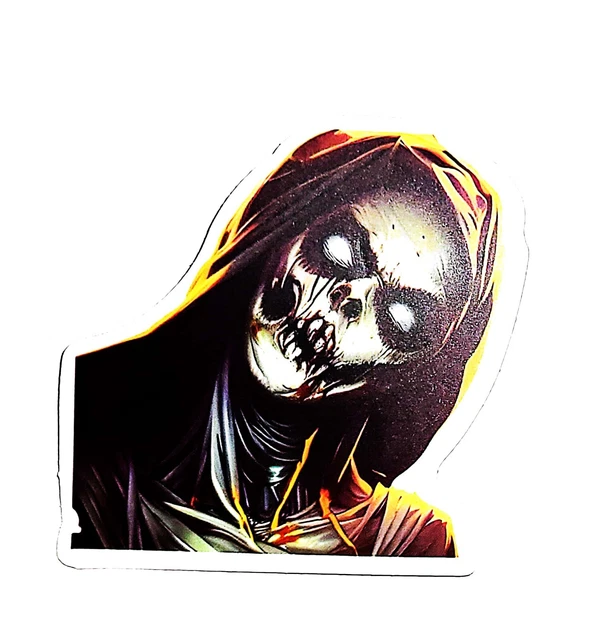 DOPASTICKER Scary Undead Monster Zombie Demon Clown Horror Vibrant ...