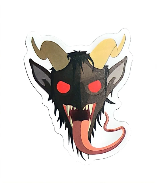 DOPASTICKER Scary Undead Monster Zombie Demon Clown Horror Vibrant ...