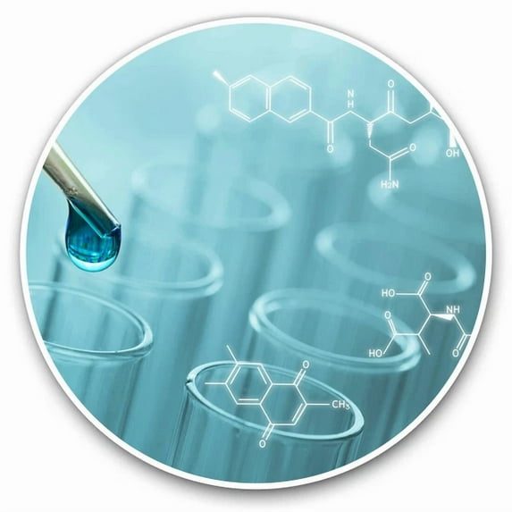 DOPASTICKER Science Laboratory Test Tubes Biology Uni Cool Gift, Phone ...