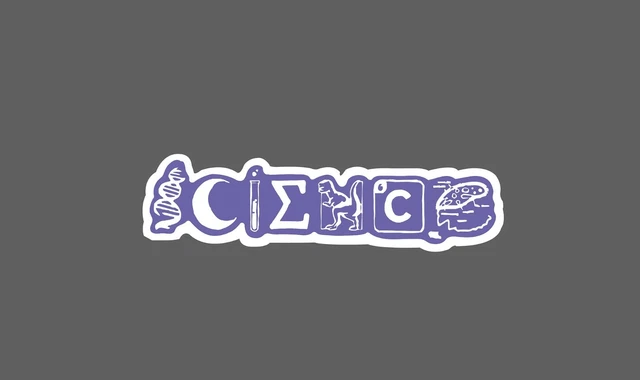 DOPASTICKER Science Sticker Dna Moon Sticker Phone Sticker, Latop ...