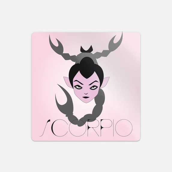 DOPASTICKER Scorpio Zodiac Sign Gothic Elf Sticker Decal Phone Decal ...