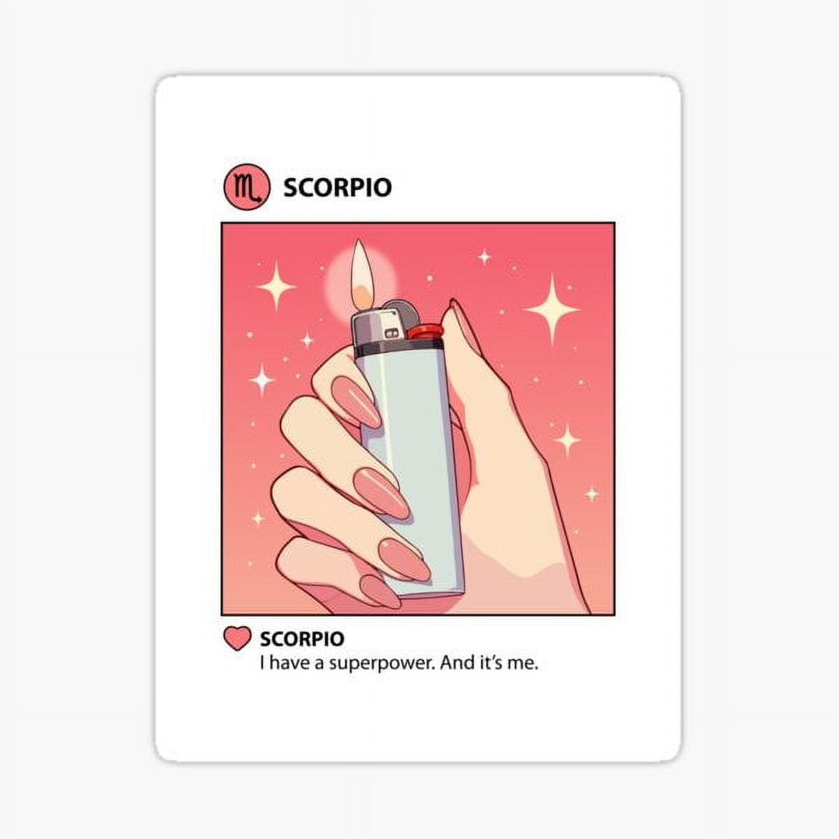 DOPASTICKER Scorpio Zodiac Sign, Social Media Post, Horoscope, Y2K ...