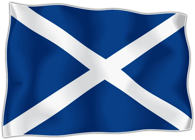 DOPASTICKER Scotland Country Flag Car Window Mirror Sticker Decal Phone ...