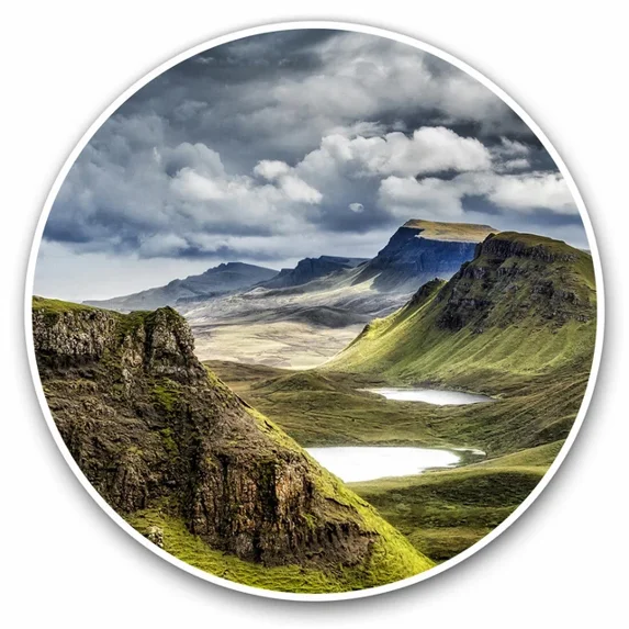 DOPASTICKER Scotland Highland Mountains Scottish Cool Gift Decorative ...