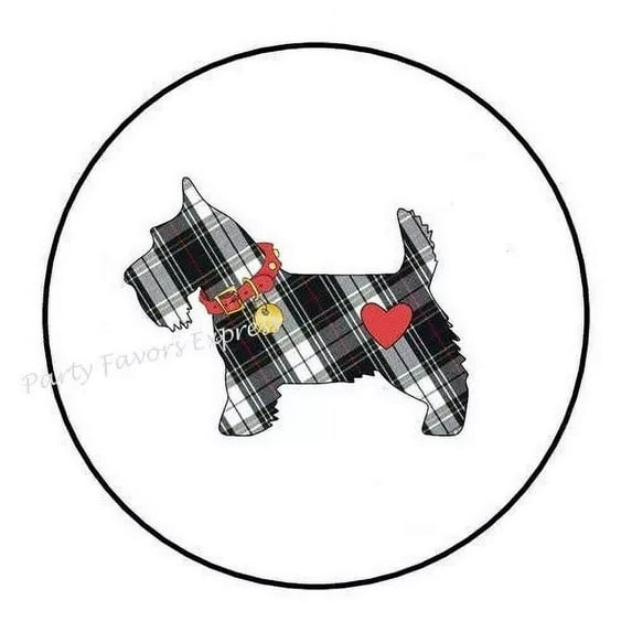 DOPASTICKER Scottie Dog Decorative Laptop, Phone Stickers, Waterproof ...