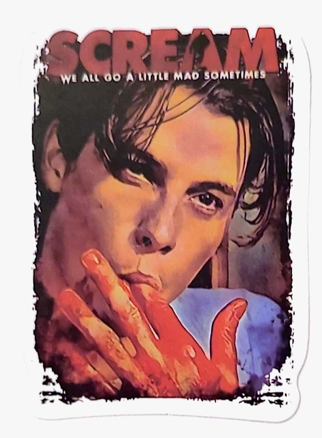 DOPASTICKER Scream Ghostface Horror Sticker Phone Decal Water Bottle ...