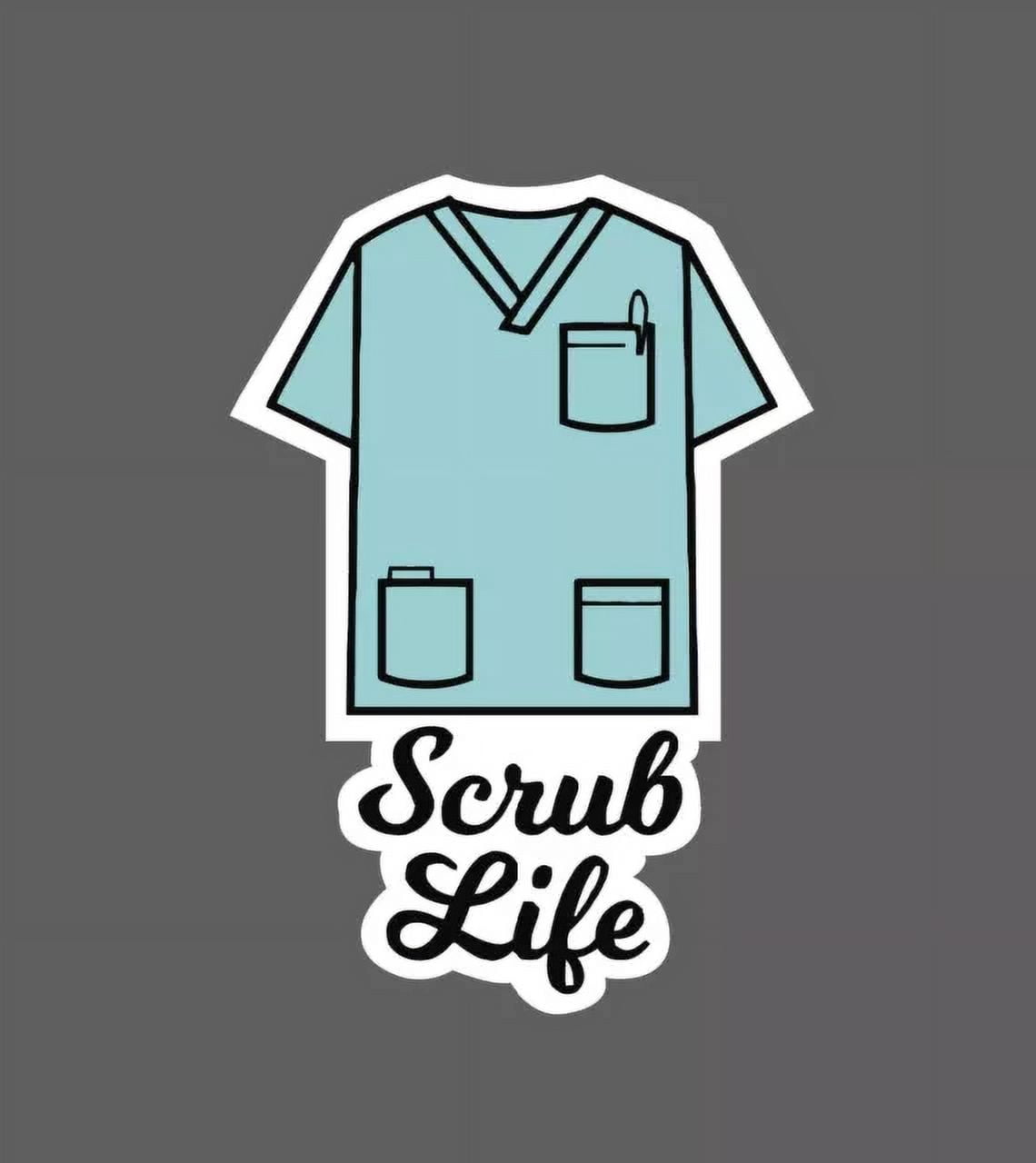 DOPASTICKER Scrub Life Medical Decorative Laptop, Phone Stickers ...