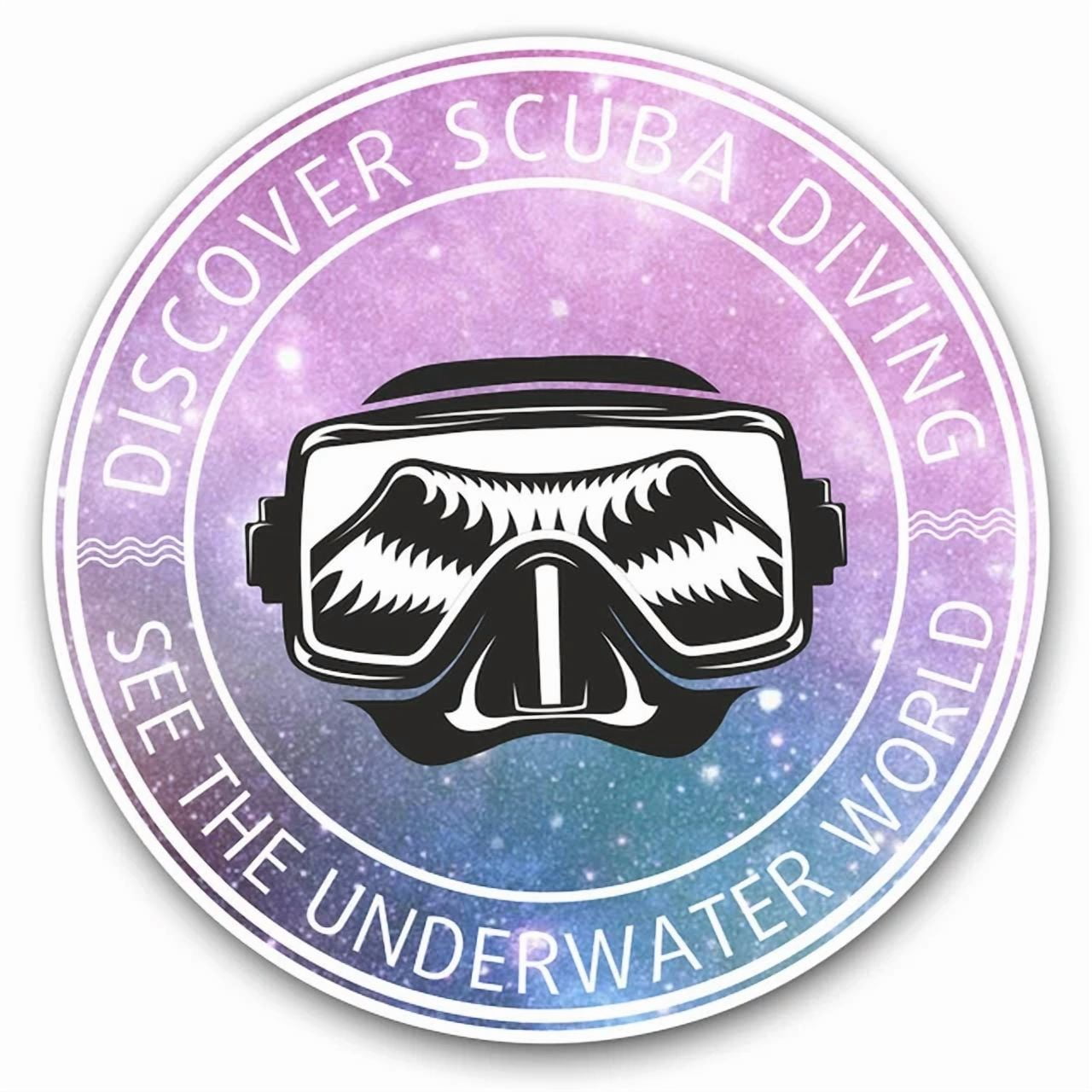 DOPASTICKER Scuba Diver Dive Diving Ocean Cool Gift Decorative Laptop ...