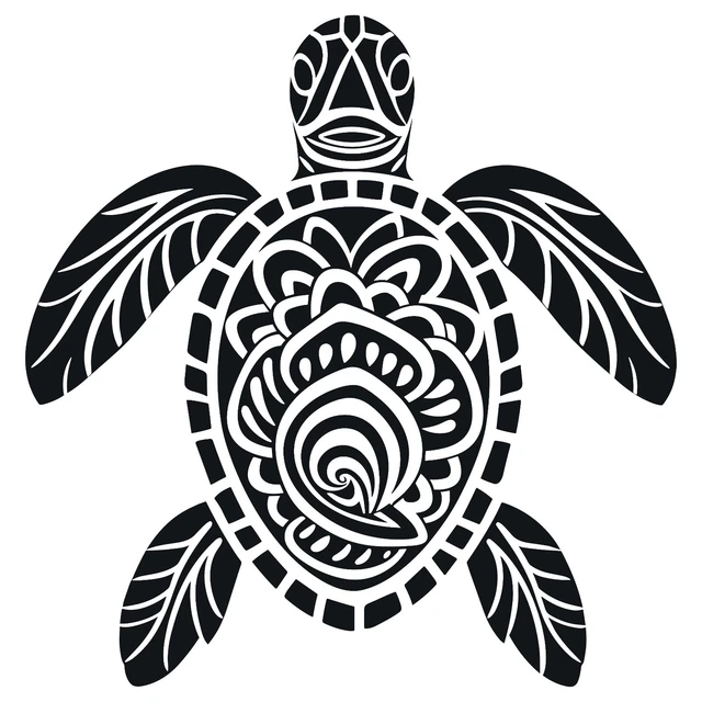 DOPASTICKER Sea Turtle Sticker Ocean Life Beach Summer Reptile Peace ...