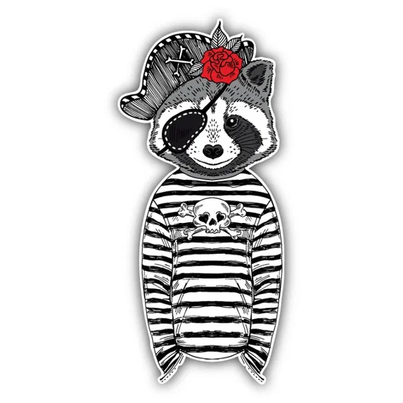 DOPASTICKER Sea Wolf Sticker Decal Phone Decal Water Bottle Stickers ...