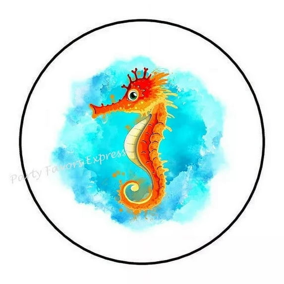 DOPASTICKER Seahorse Perfect For Water Bottles, Laptops, Phones, Or ...
