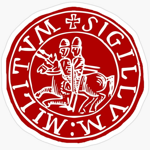 DOPASTICKER Seal Of The Knights Templar - Perfect Birthday Gift ...